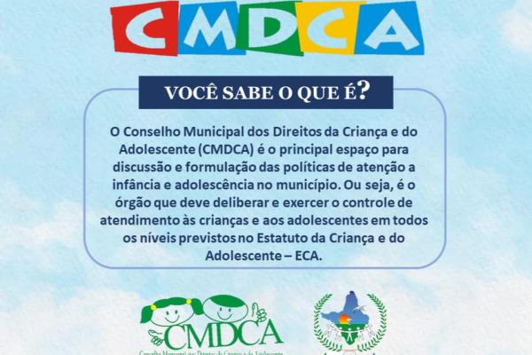 você sabe o que é o CMDCA? - Prefeitura do Município Itaubal - AP